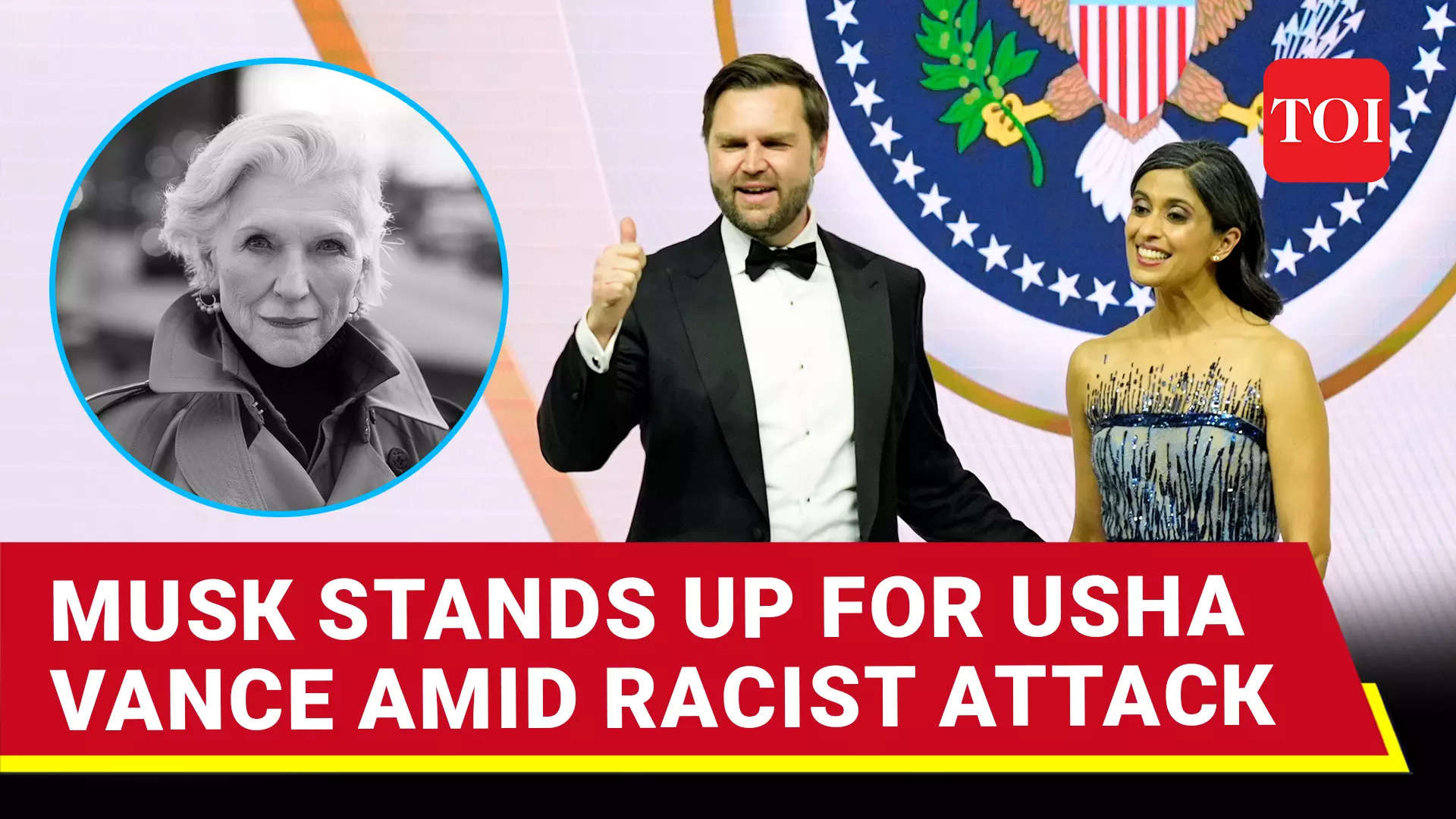 Musk Defends Usha Vance As First Hindu U.S. Second Lady Faces Racist ...