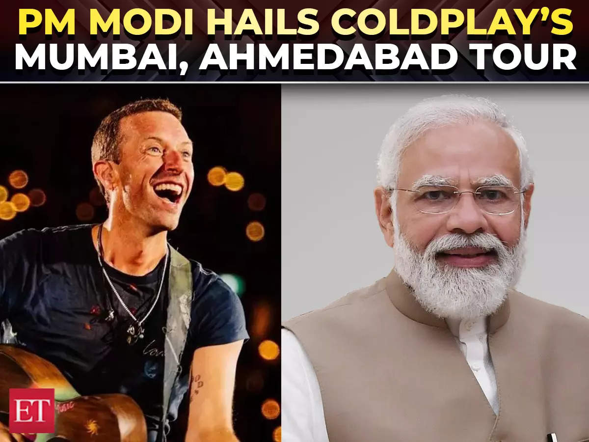 PM Modi hails Coldplay's concert in Mumbai, Ahmedabad: 'Huge potential ...