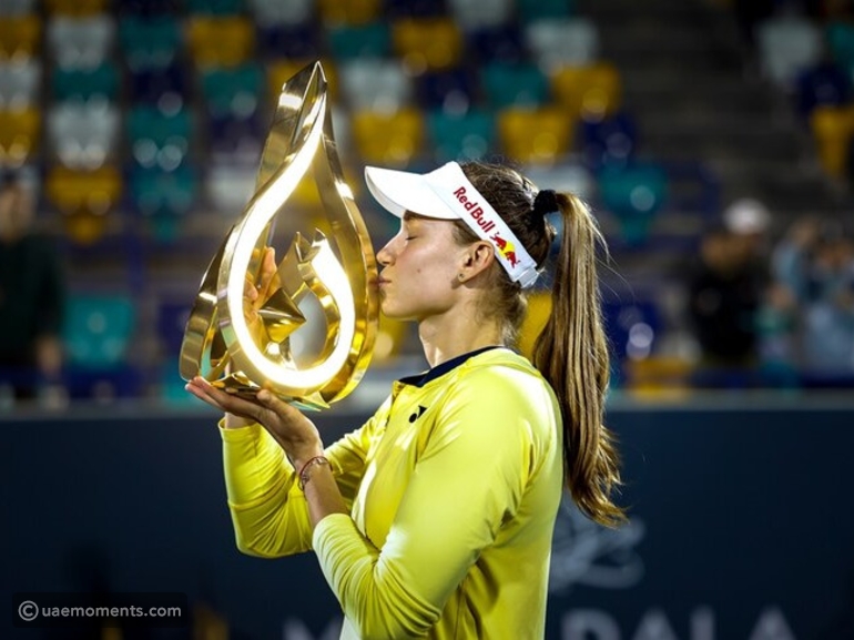 Rybakina to Defend Her Title at Mubadala Abu Dhabi Open 2025