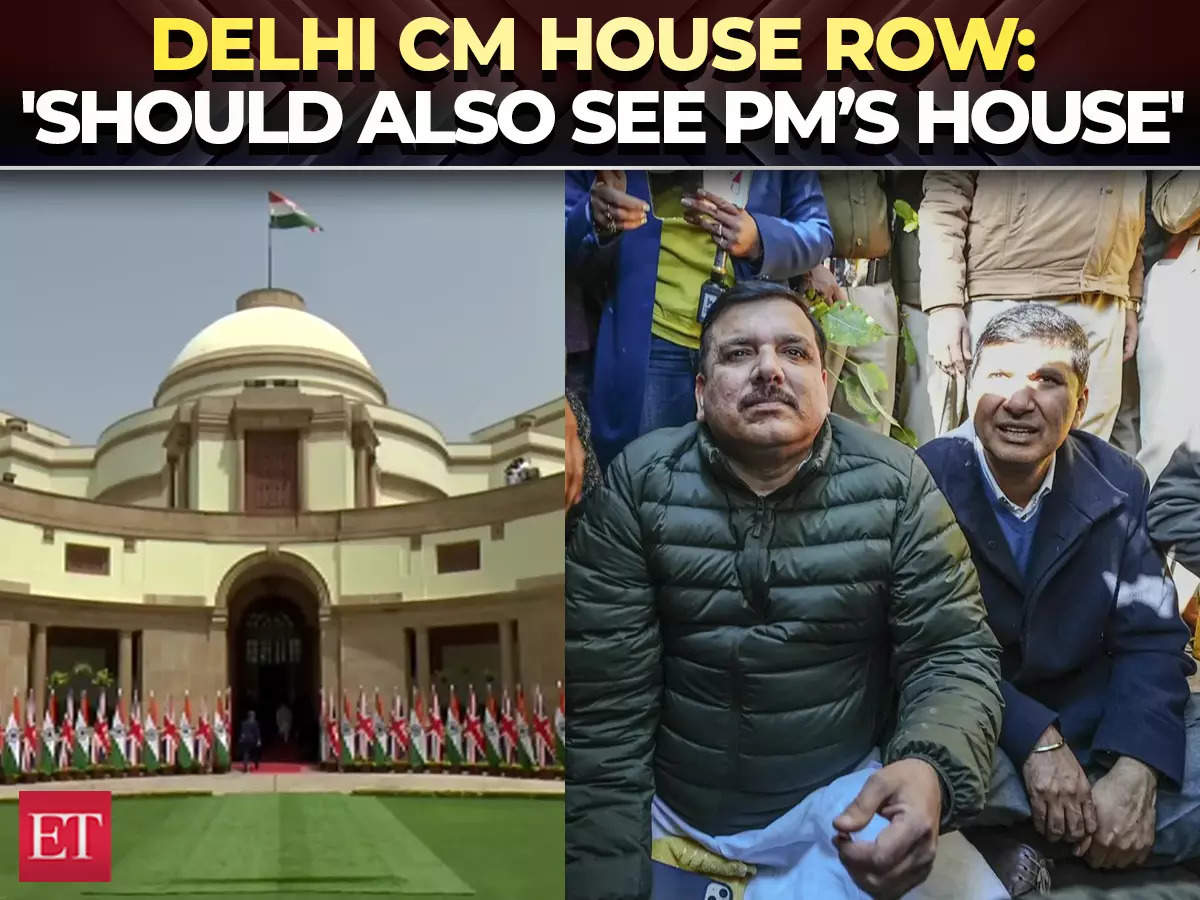 'Sheesh Mahal' row: AAP counters BJP with PM Modi's 'Raj Mahal' amid ...