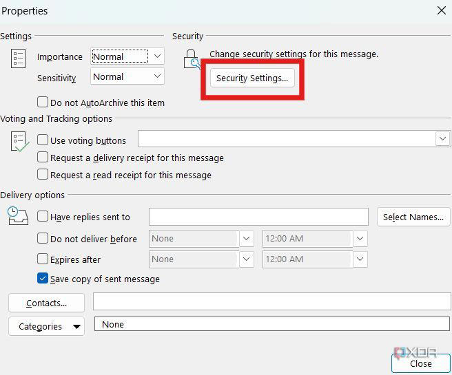 How to encrypt emails Outlook