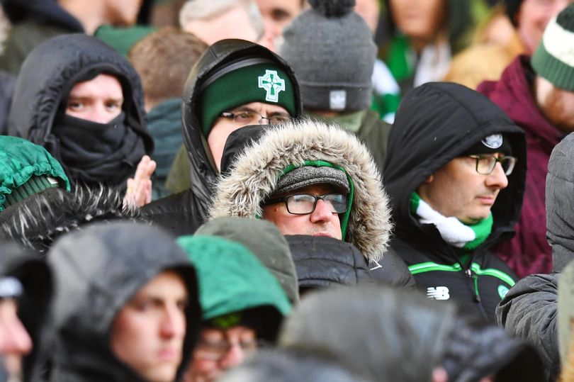 Scottish football fans to brave freezing cold as temperatures plummet ...