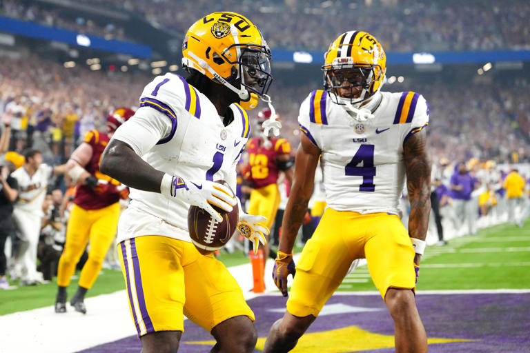 LSU football's top five graded offensive players from 2024
