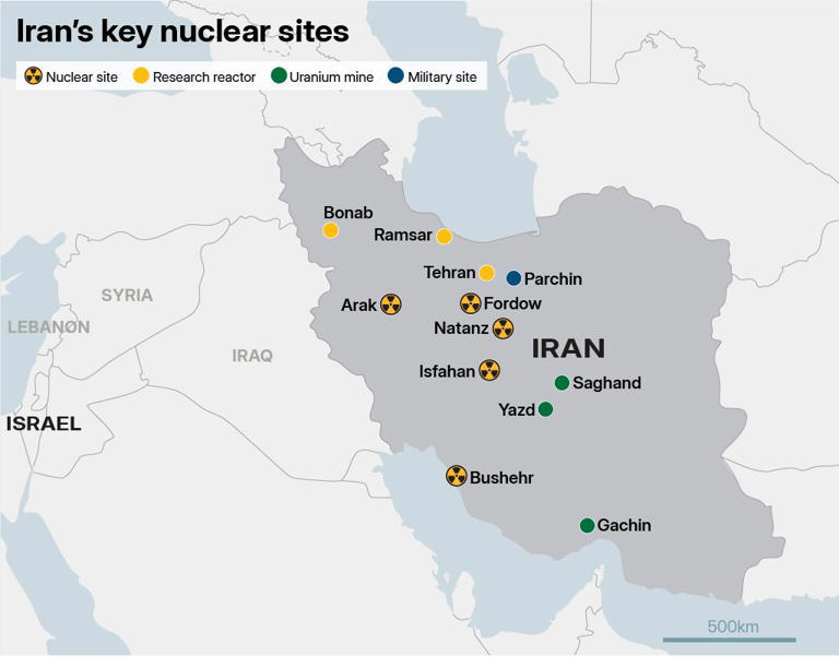 Iran plans to shoot down Israel's biggest bombs to defend nuclear sites