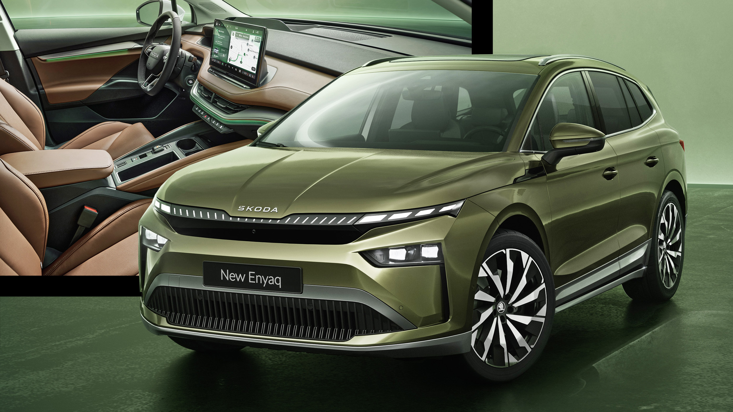 2025 Skoda Enyaq Facelift Boasts New Looks And Up To 365 Miles On A ...