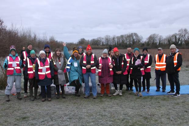 Parkrun holds first event of 2025 in freezing conditions