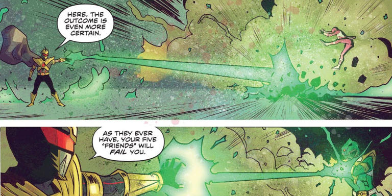 10 Coolest Power Rangers Comic Fights, Ranked