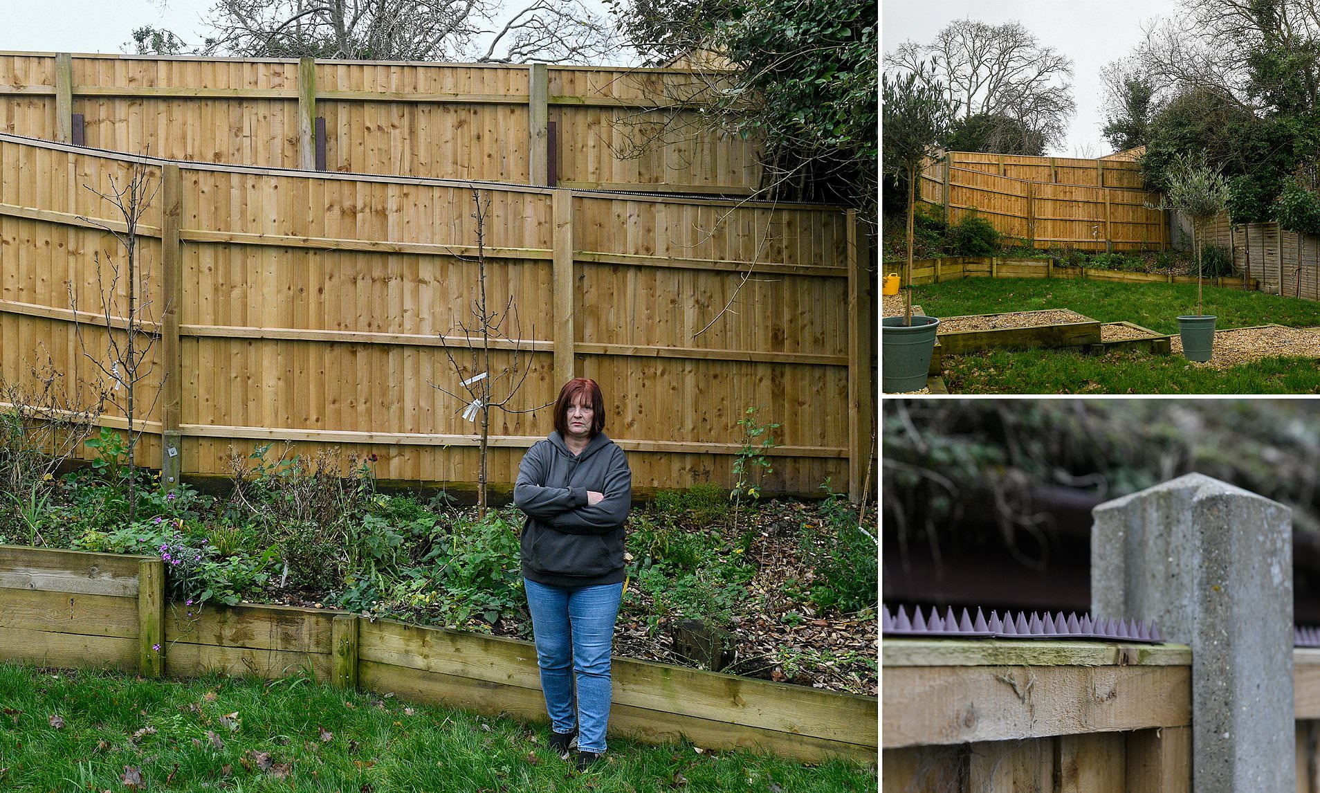 Our neighbour ruined our property by putting up a huge 'privacy' fence