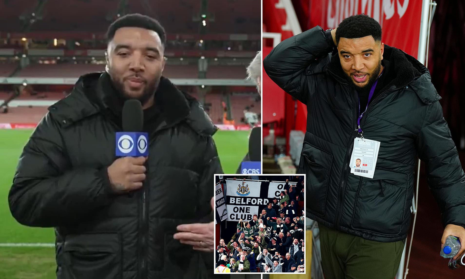 Troy Deeney in tetchy spat with Nigel Reo-Coker and ex-US star Mike ...