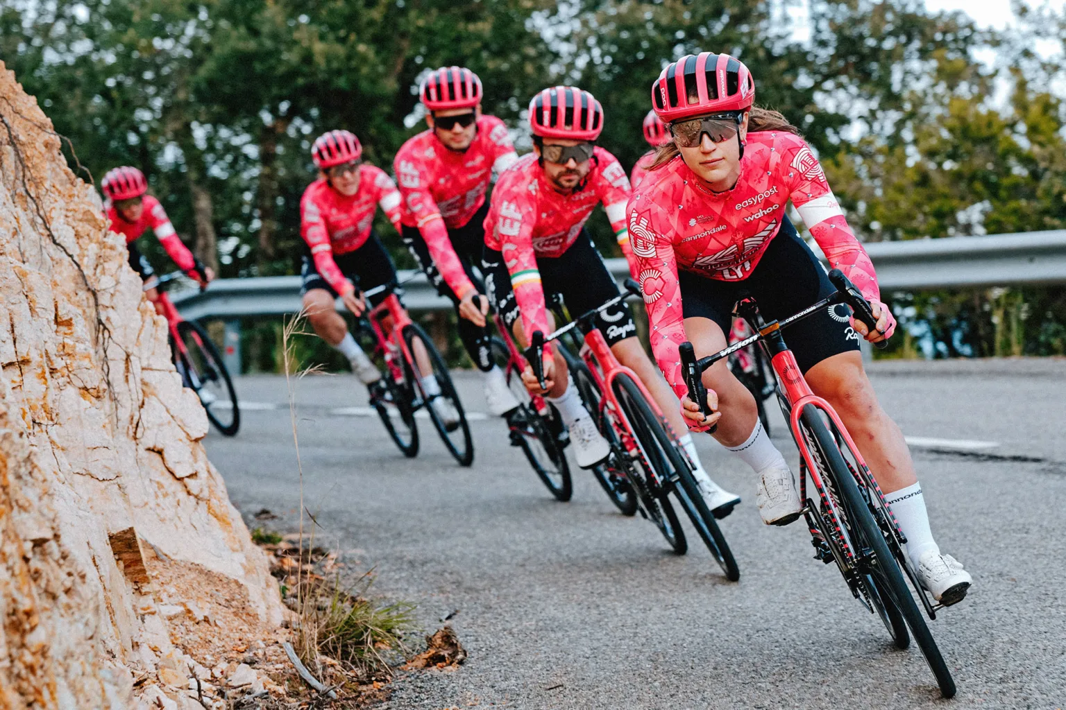 Argyle Is Back in New 2025 EF Pro Cycling Pink Team Kit, Teasing Rapha ...