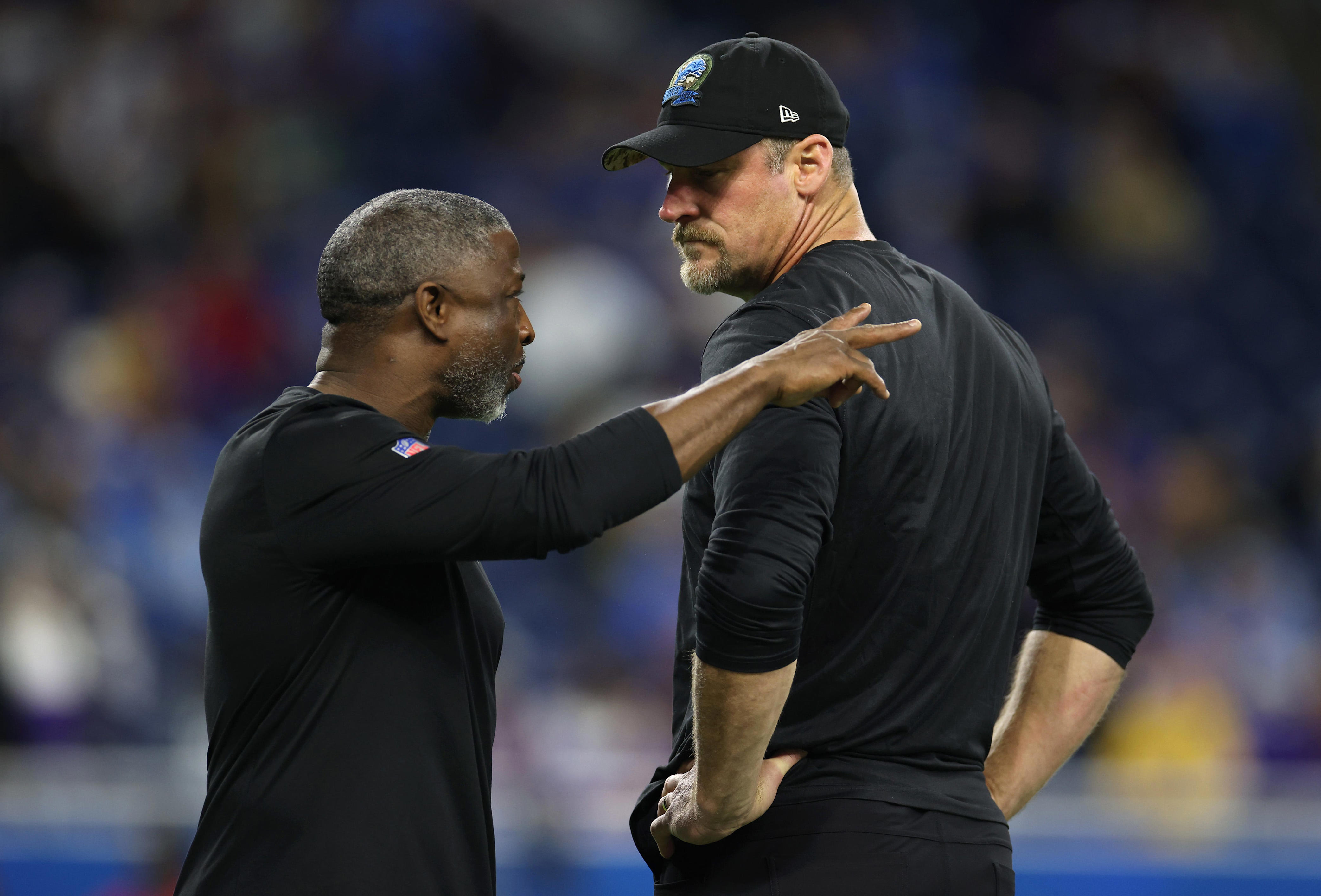 Lions coach Dan Campbell 'prepared to lose both' coordinators this year