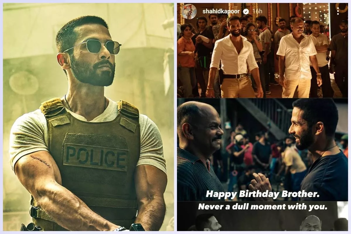 Shahid Kapoor celebrates 'Deva' director Rosshan Andrrews' birthday Shahid Kapoor celebrates 'Deva' director Rosshan Andrrews' birthday