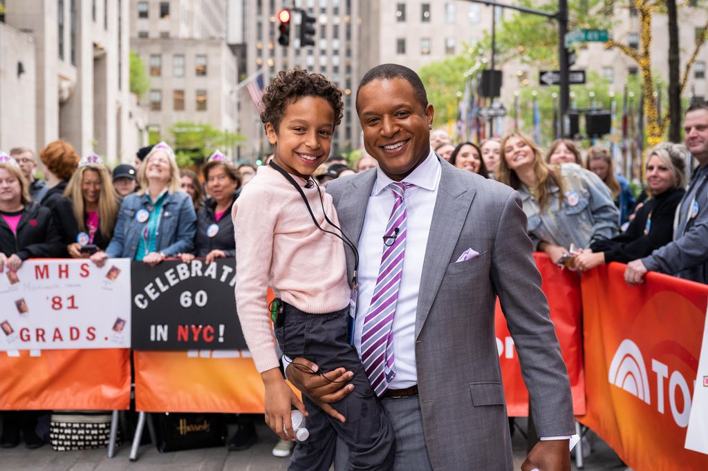 Today's Craig Melvin's son is his mini-me with grown-up makeover — and ...