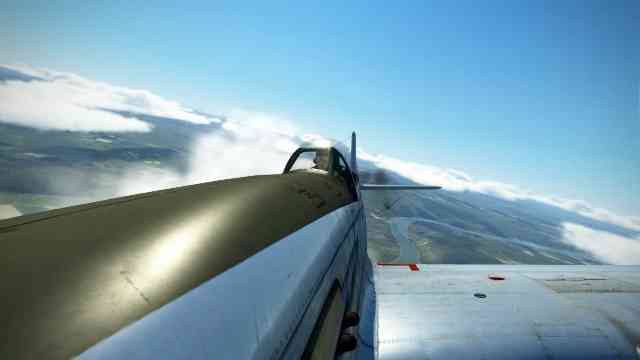 P-51 Mustang Gets Four Kills, Shot Up Bad, Barely Makes it Home! IL-2 ...
