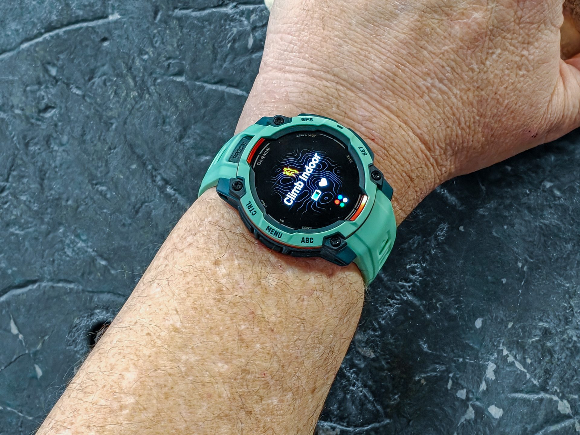 I tried the Garmin Instinct 3 at CES 2025, a new smartwatch with a 24 ...