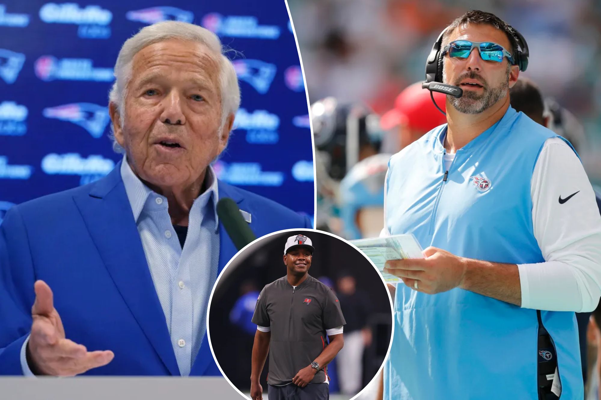 Patriots coaching search slammed as rule-bending ‘sham’ with Mike Vrabel front-runner