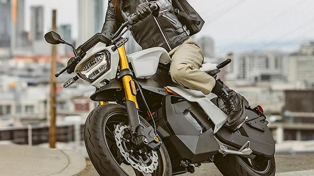 US startup unveils electric motorcycle with unbelievably high-tech ...
