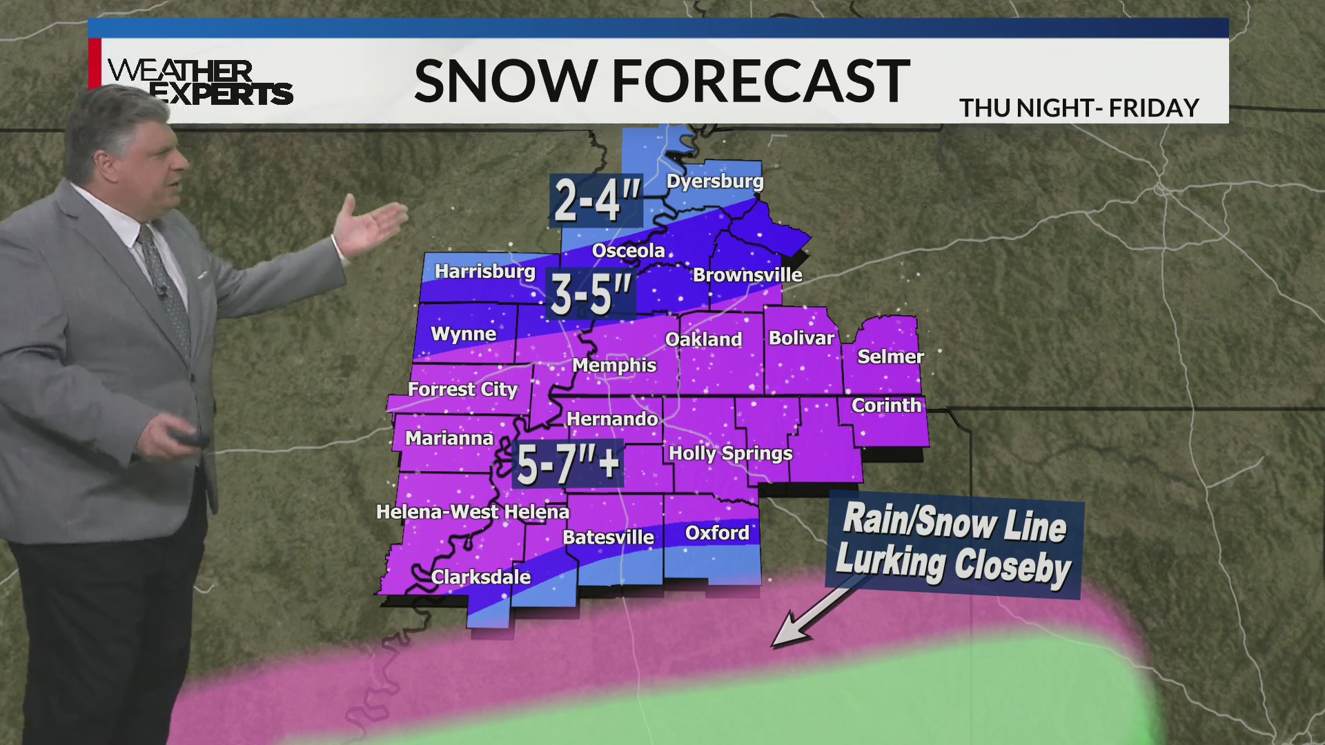 WREG Memphis Weather Wednesday Jan 8th