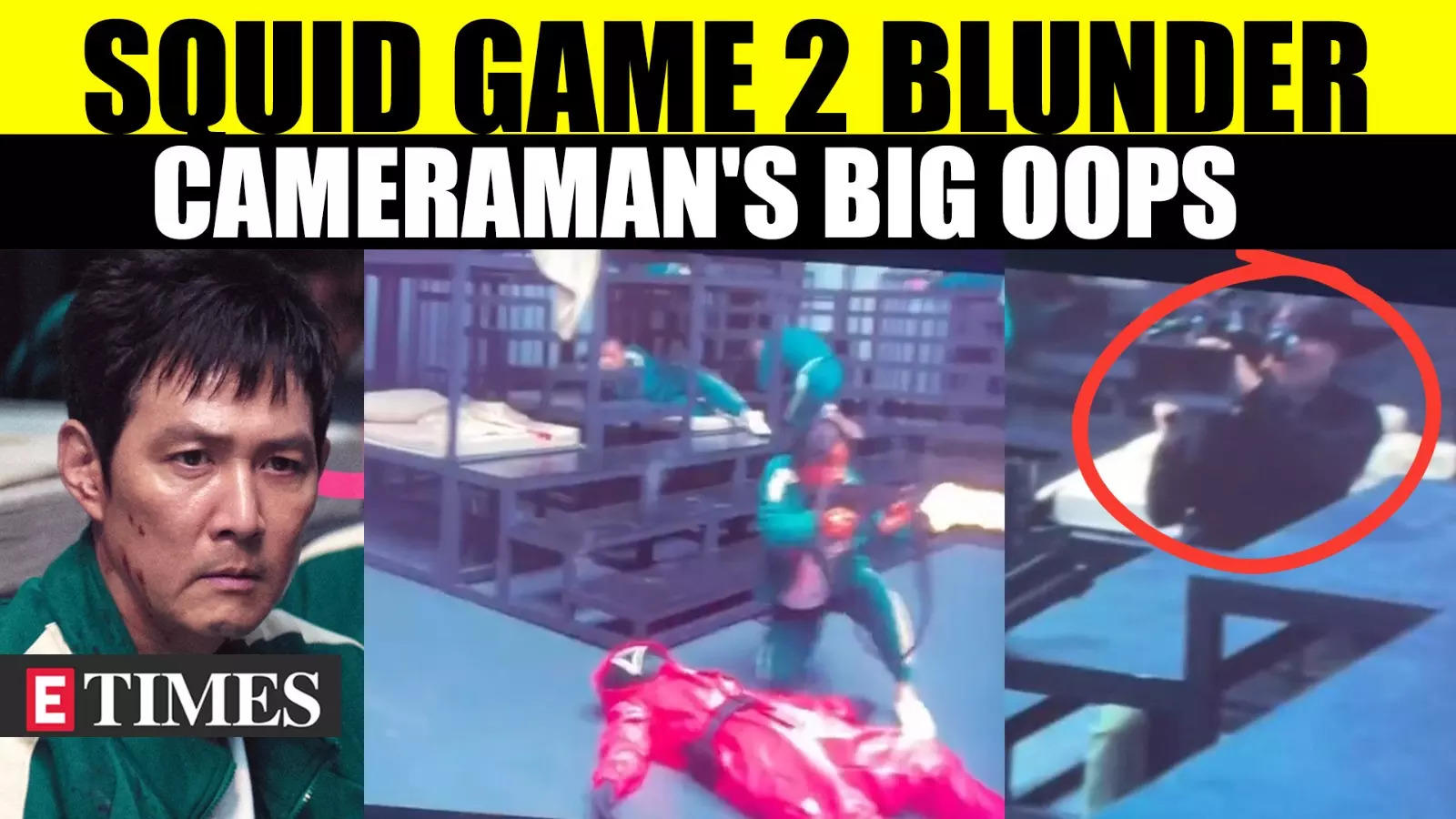 'Squid Game 2' Blunder: Cameraman Spotted in Gi-Hun's Intense Scene ...