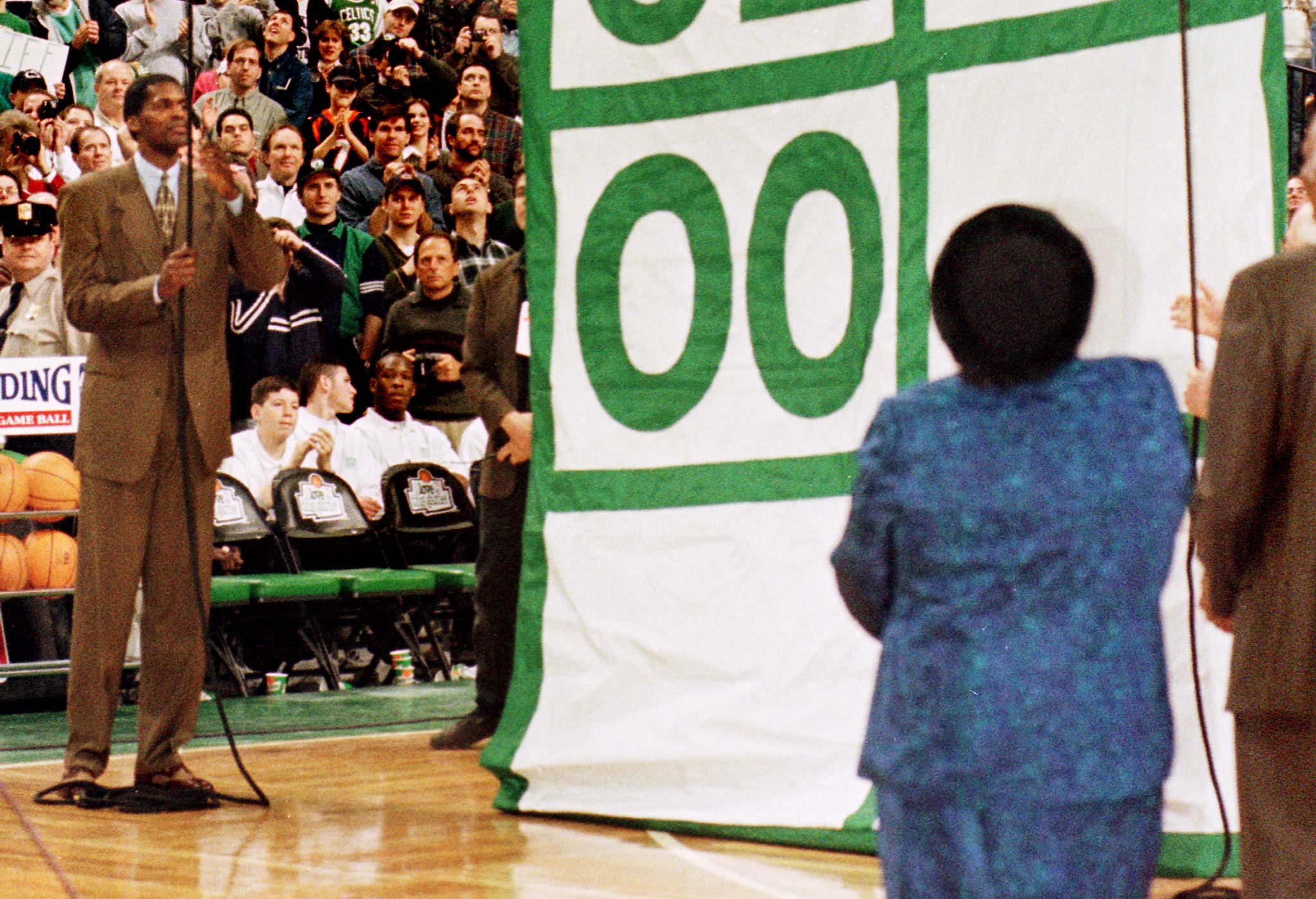Today in Boston Celtics history: Red's jersey retired; Parish 2k block ...