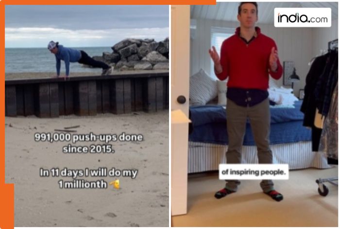 Meet man who made a record of doing 1 million push-ups; His reason will ...