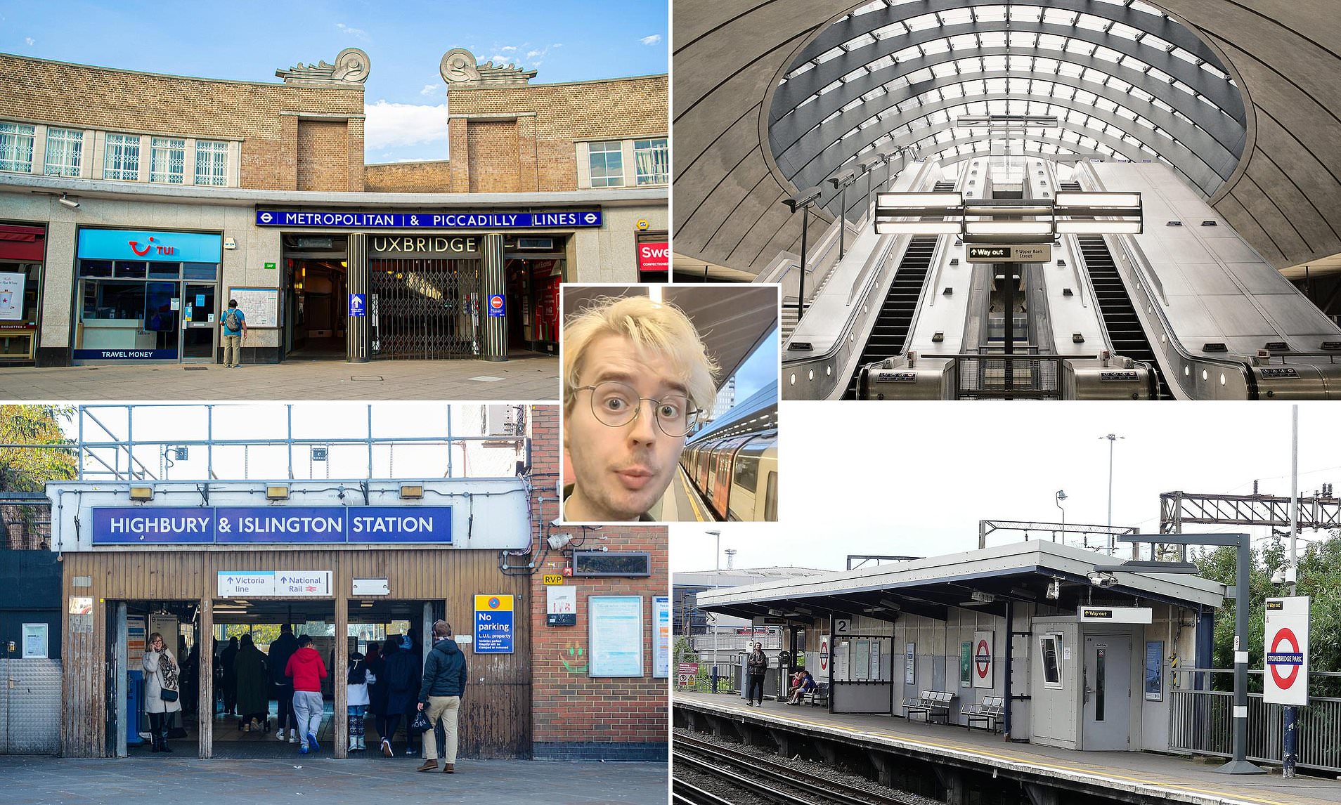 TikToker visits and ranks all 272 of London's Tube stops