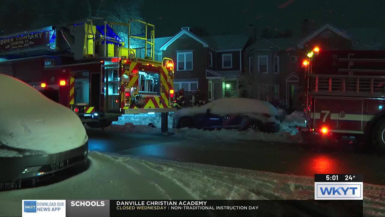 Crews battle chimney fire at apartment complex Crews battle chimney fire at apartment complex