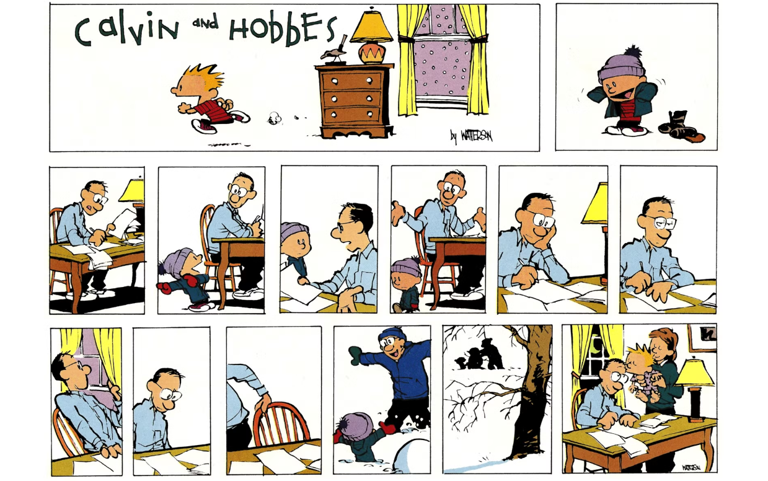 15 Most Inspirational Calvin & Hobbes Comics, Ranked