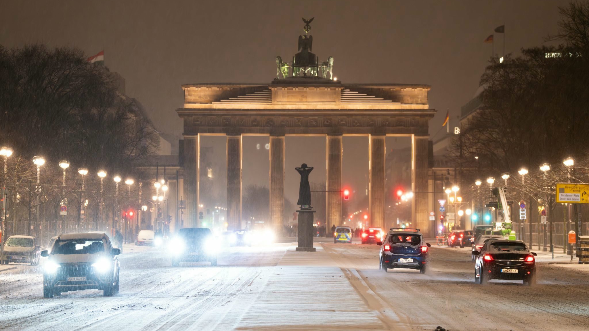 Achtung, es wird glatt! Schnee, Regen & Glätte in Berlin und Brandenburg [Karte]