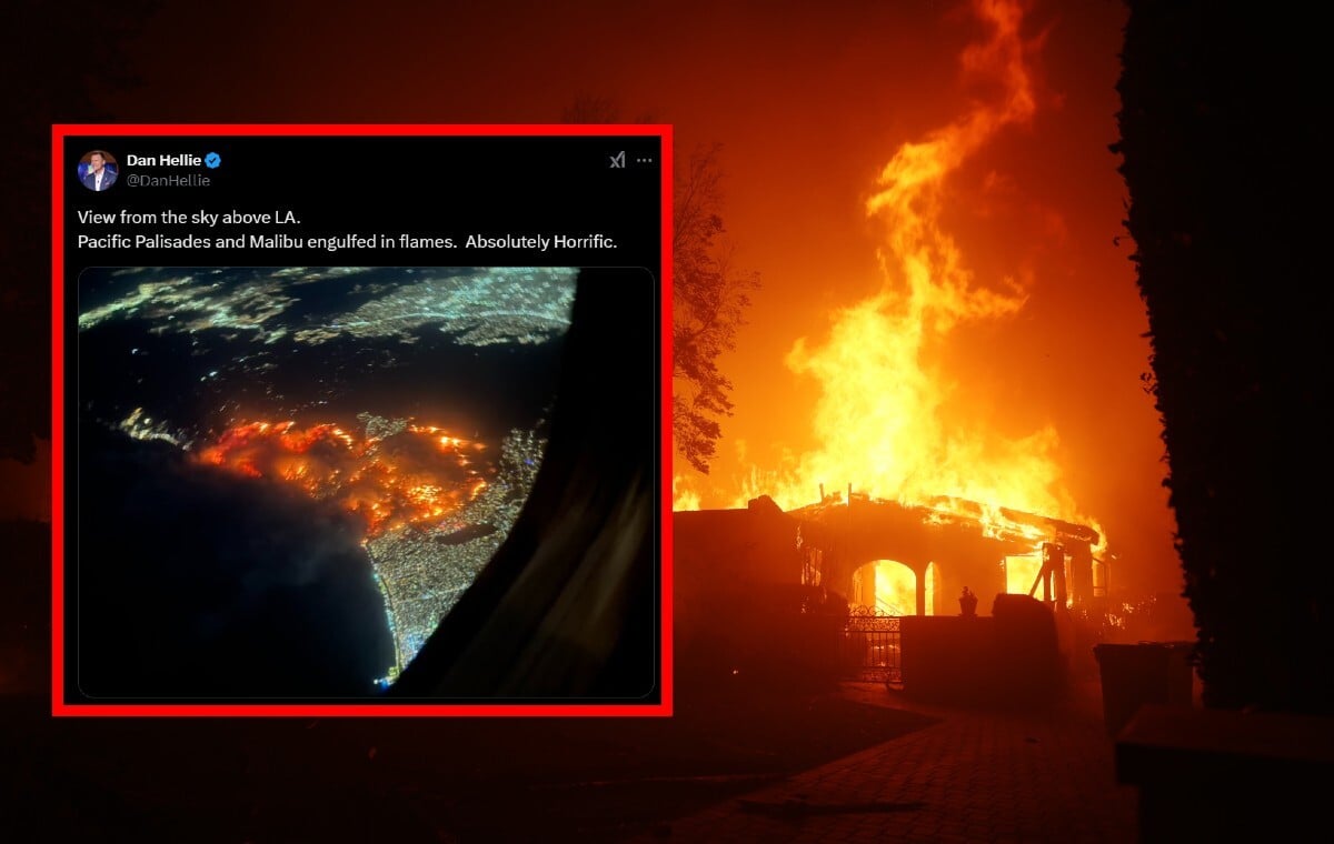 Ogień trawi Los Angeles! Ewakuowano już ok. 100 tys. osób