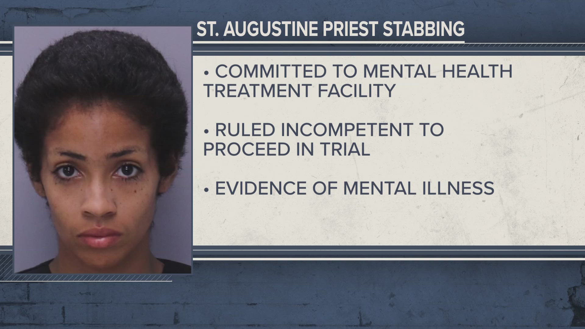 Woman charged with attempted murder of St. Augustine priest ruled ...