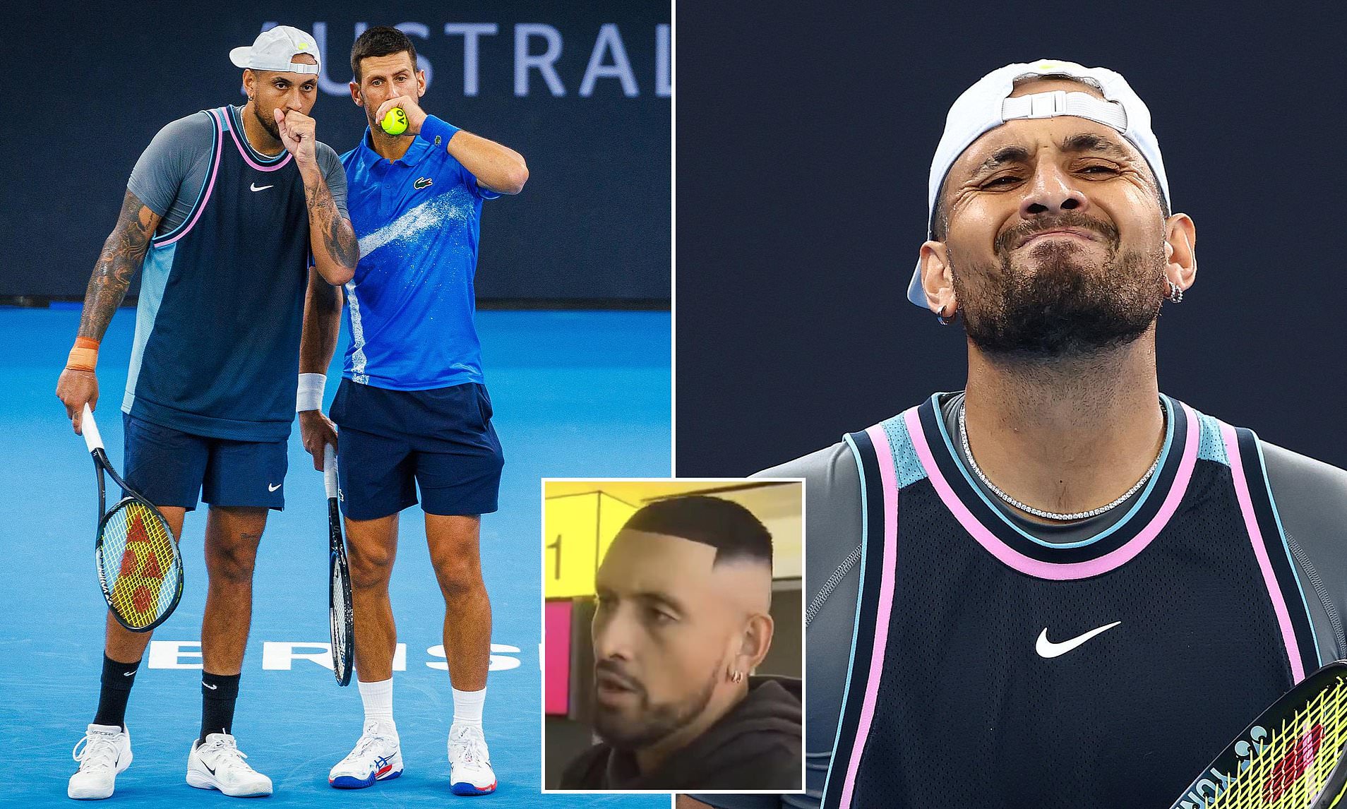 Nick Kyrgios breaks his silence on worrying new injury as Aussie star ...