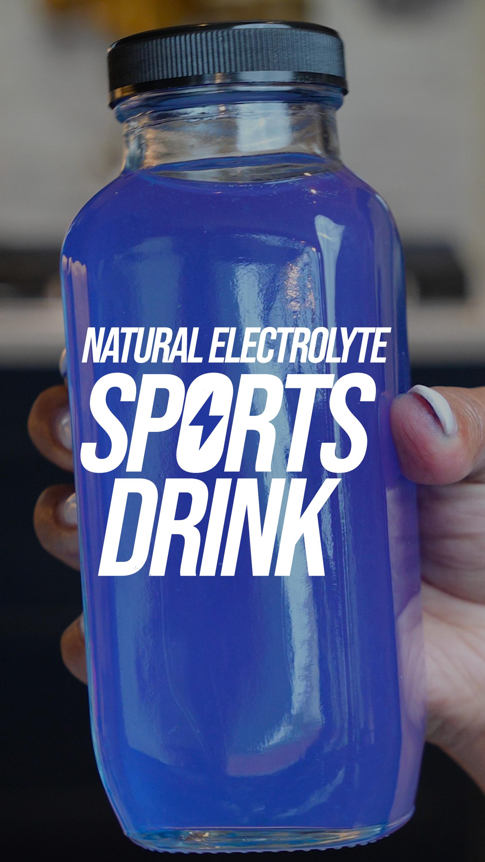 Natural Electrolyte Sports Drink