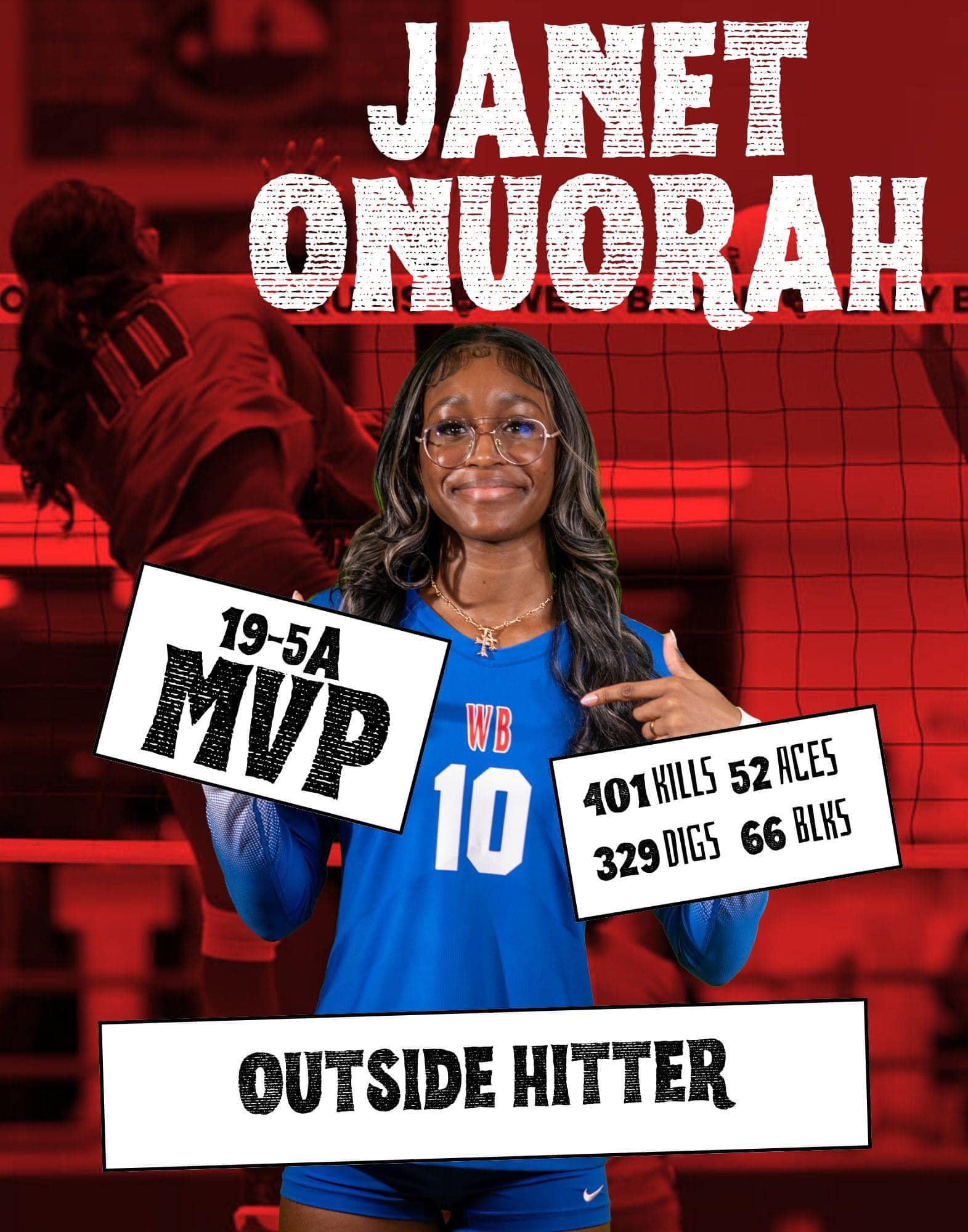 Janet Onuorah does it all for Bruins