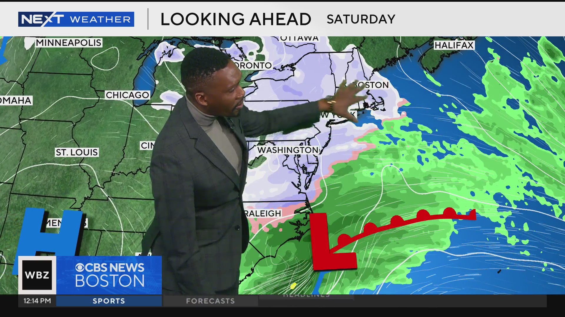 Next Weather: WBZ Midday Update For January 8