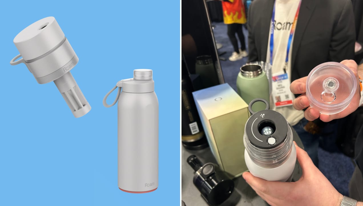 Sparkling water — without wasting plastic bottles or countertop space