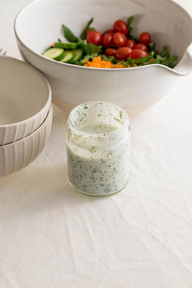 Healthy Homemade Ranch Dressing