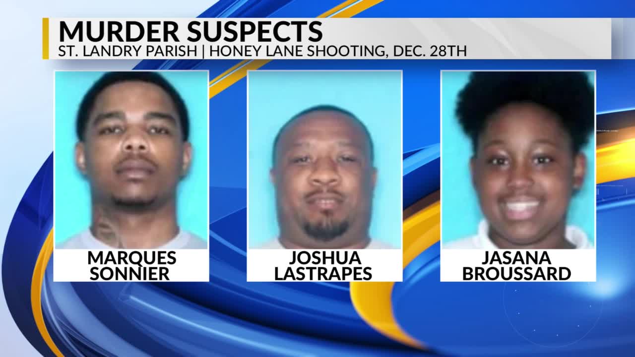 4 of 5 suspects wanted in connection to St. Landry Parish murder surrender