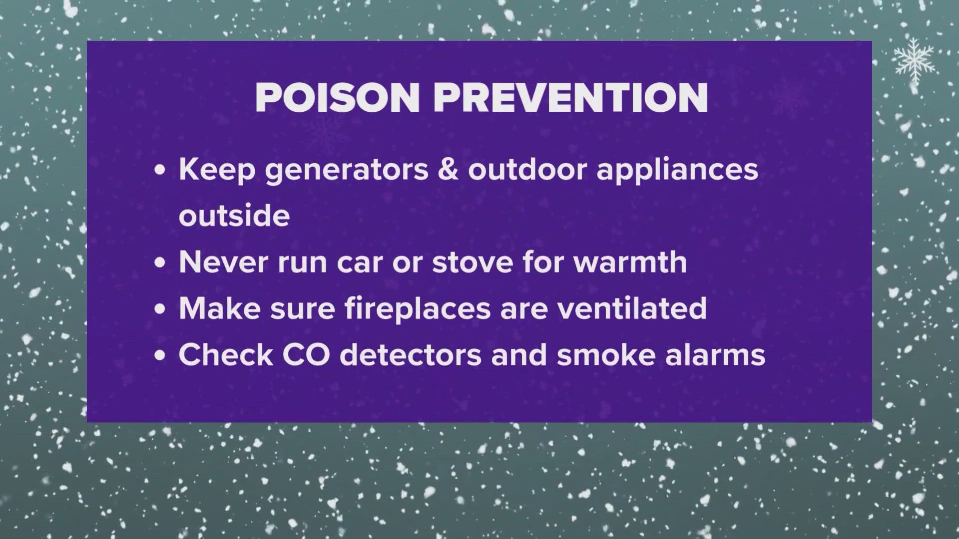 What to know about carbon monoxide poisoning this winter and how to ...
