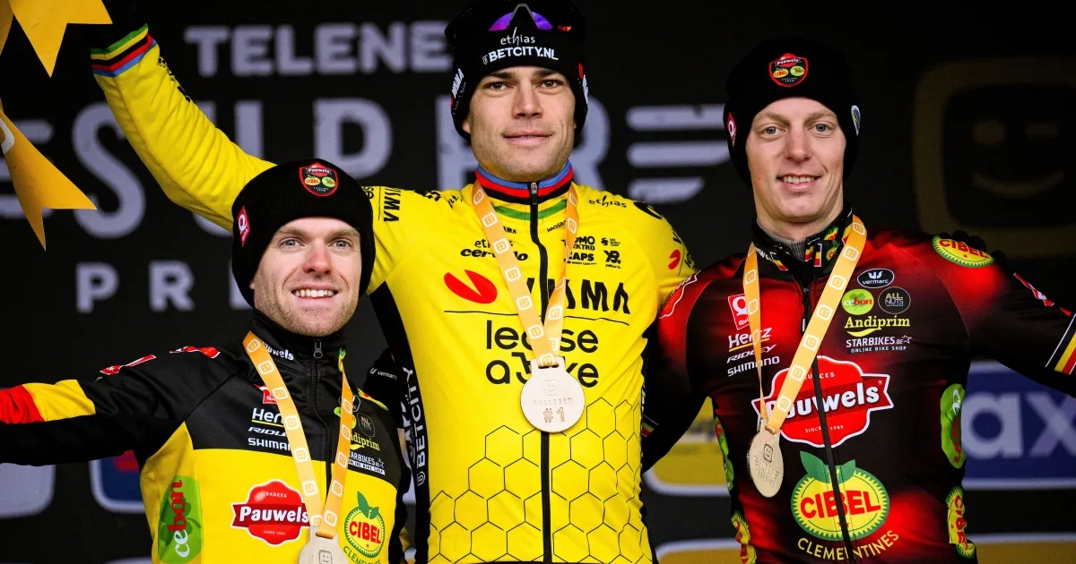 Belgische fans hebben opnieuw pech: cross in Benidorm met Van Aert ...