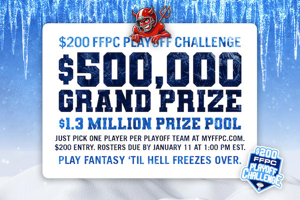 NFL Playoffs Power Rankings for Fantasy Football - FFPC Playoff ...