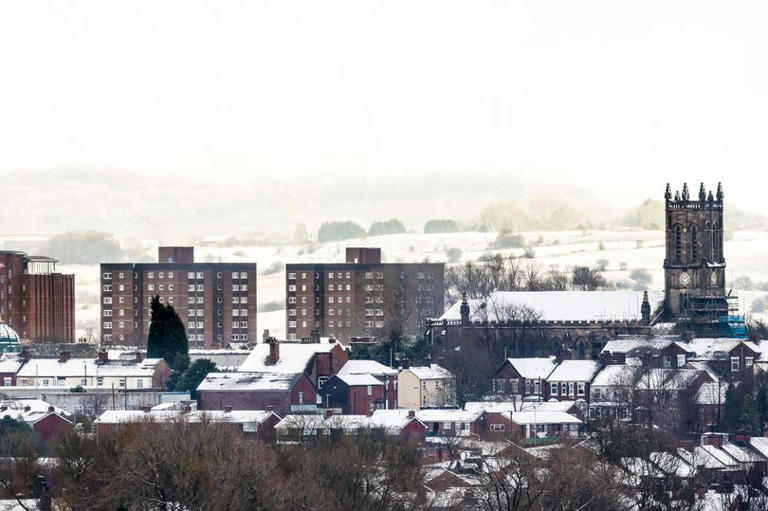 Snow forecast MAPPED as blizzards to hit Stoke-on-Trent and 79 other UK ...