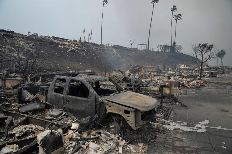 Pacific Palisades fire now most destructive in Los Angeles history as out-of-control wildfires ...