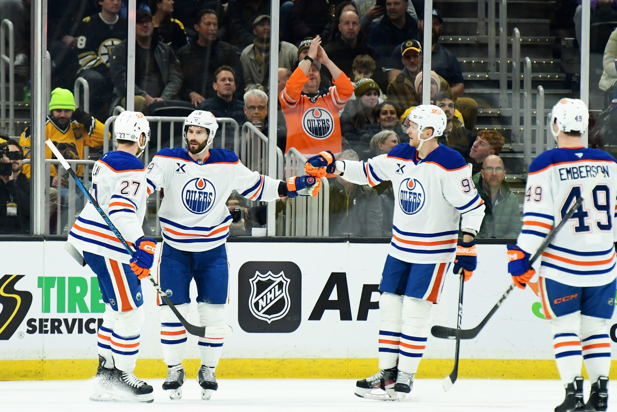 Oilers flip the script on the Bruins as Henrique and both Skinners shine
