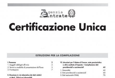 Certificazione Unica 2025: cos’è e a cosa serve
