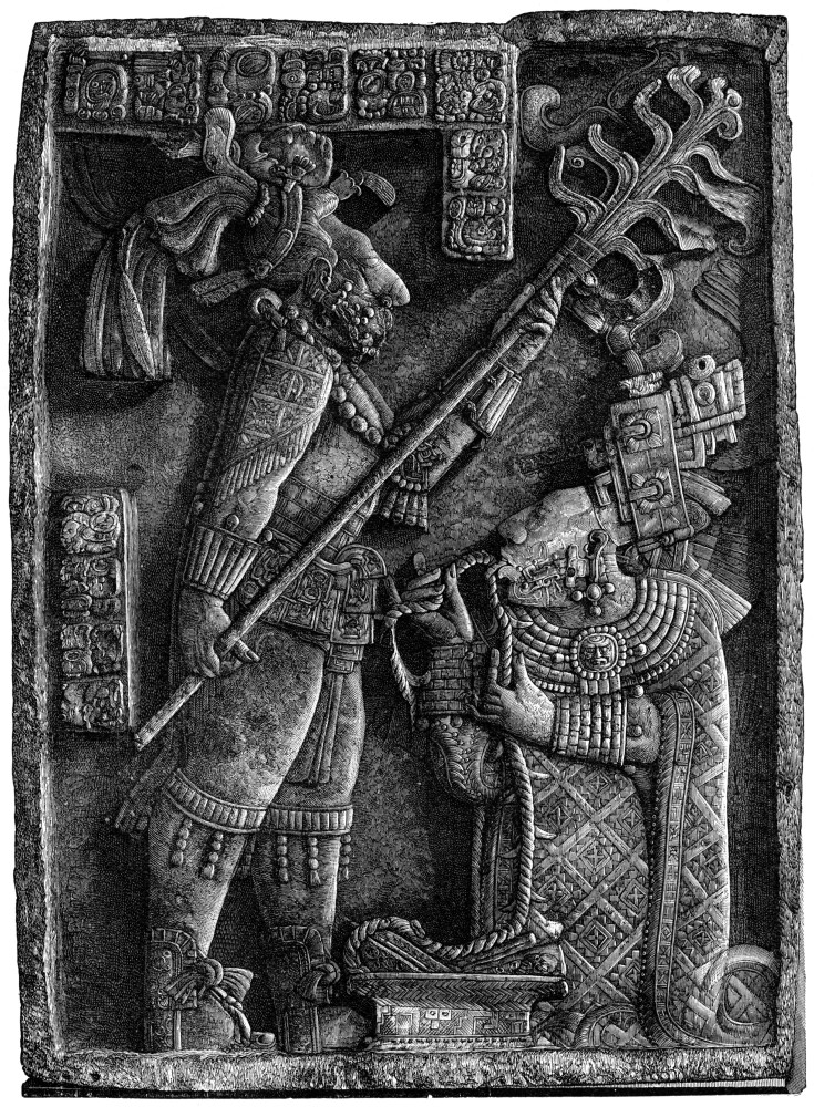 How did the Maya choose sacrifice victims?