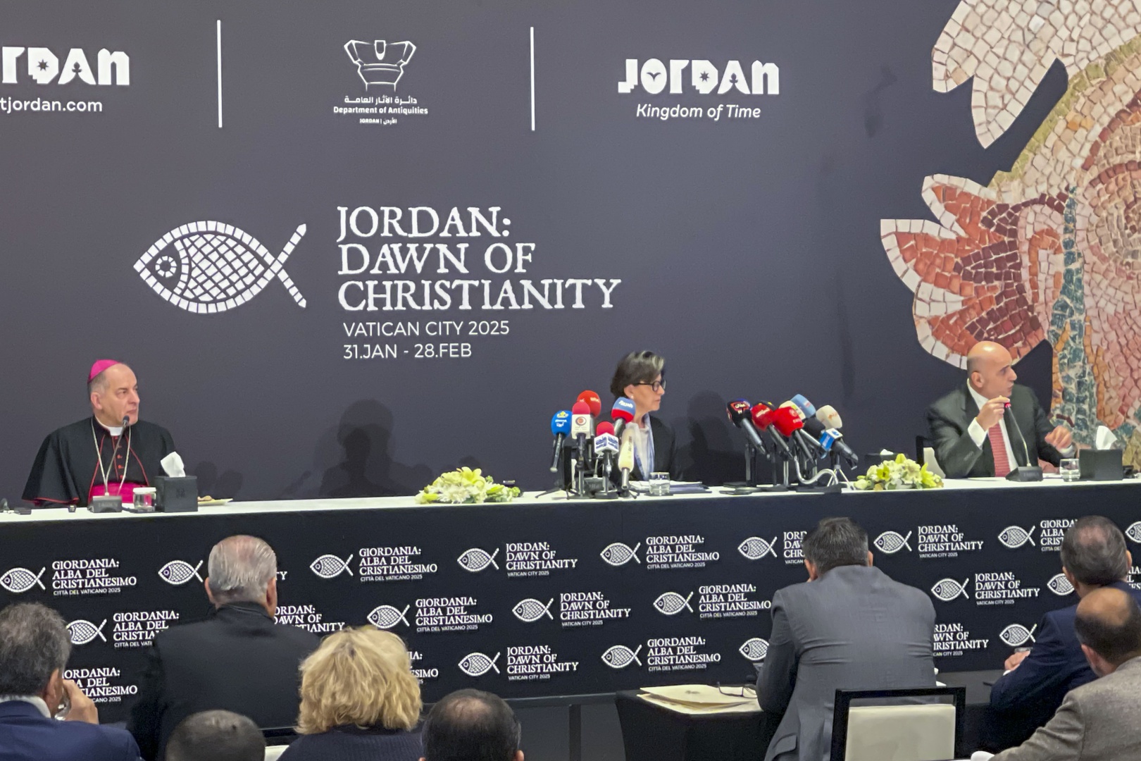 Jordania exhibe su legado cristiano en una exposición itinerante junto ...