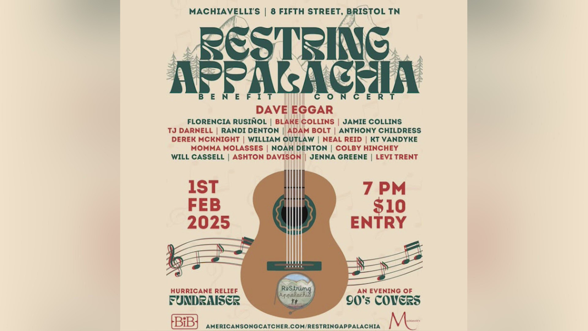 ReString Appalachia benefit concert to help musicians post-Helene