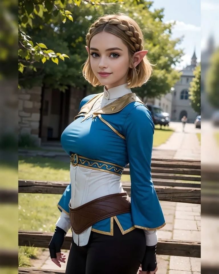 Cómo luciría la hermosa Princess Zelda si fuera real, según la ...
