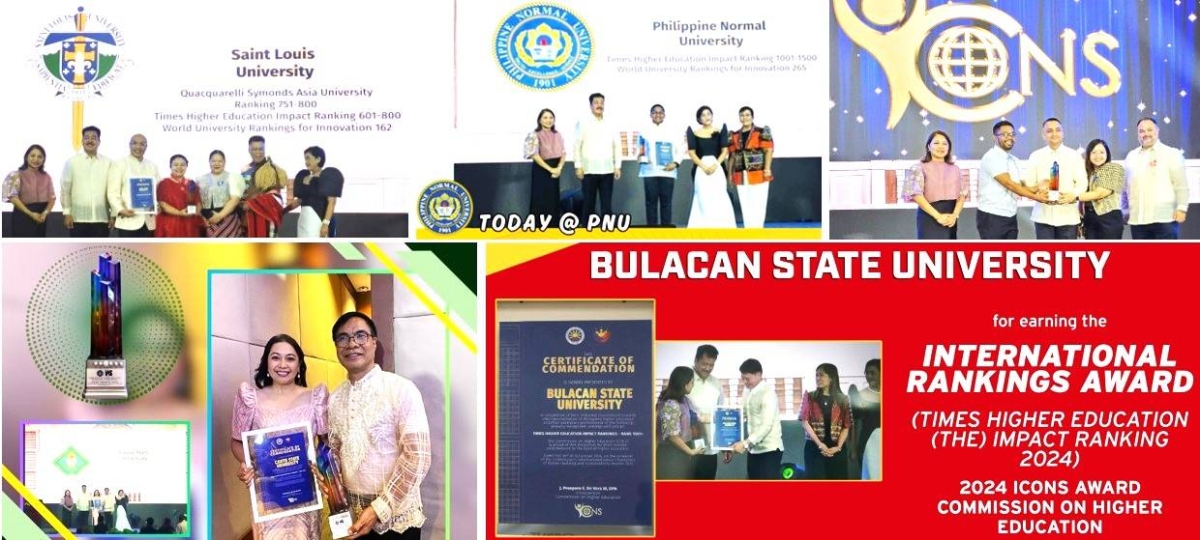 HEIs receive CHED Icons awards